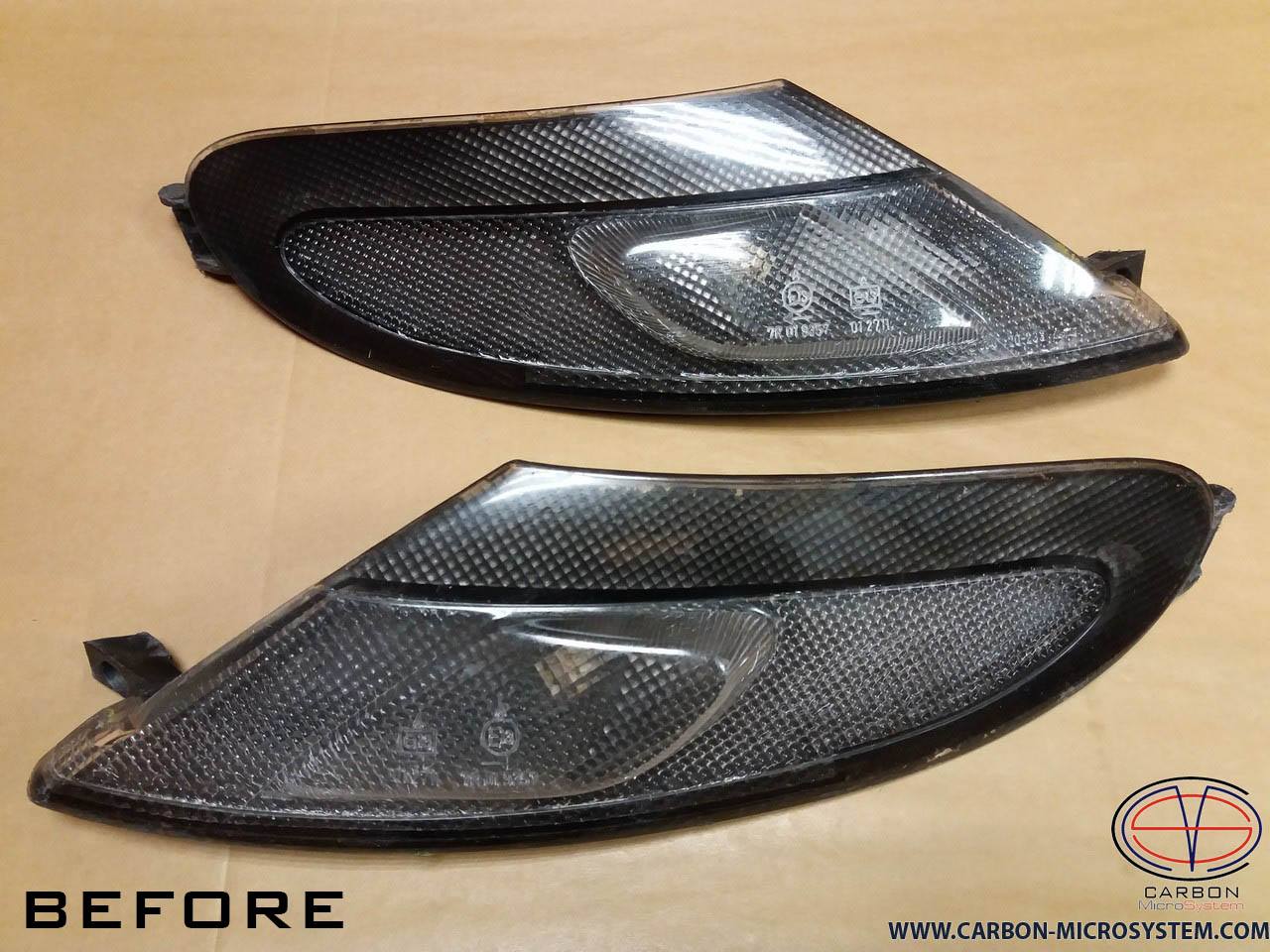 TOYOTA Celica ST182, ST183, ST185 GT4 Carbon Fiber corner lights surround