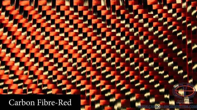 multi-colored carbon fiber