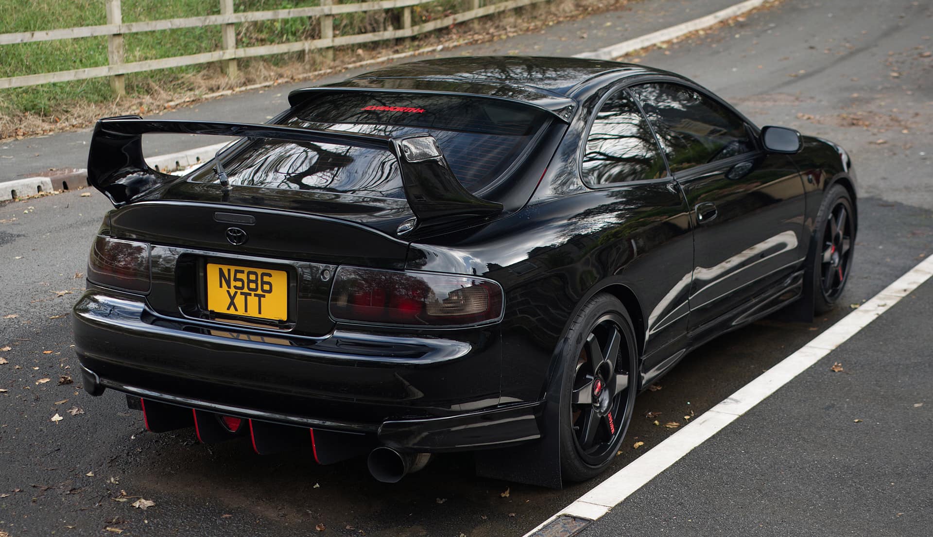Toyota celica st205 with carbon parts