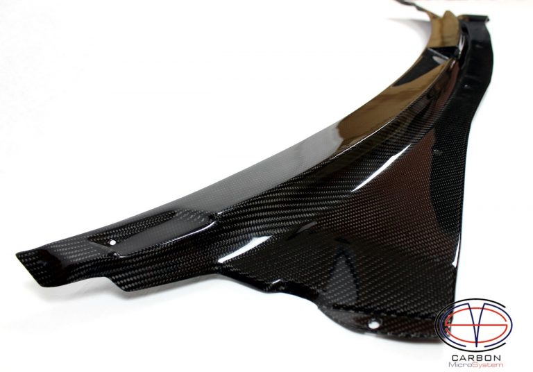 Wiper cowl from carbon fiber