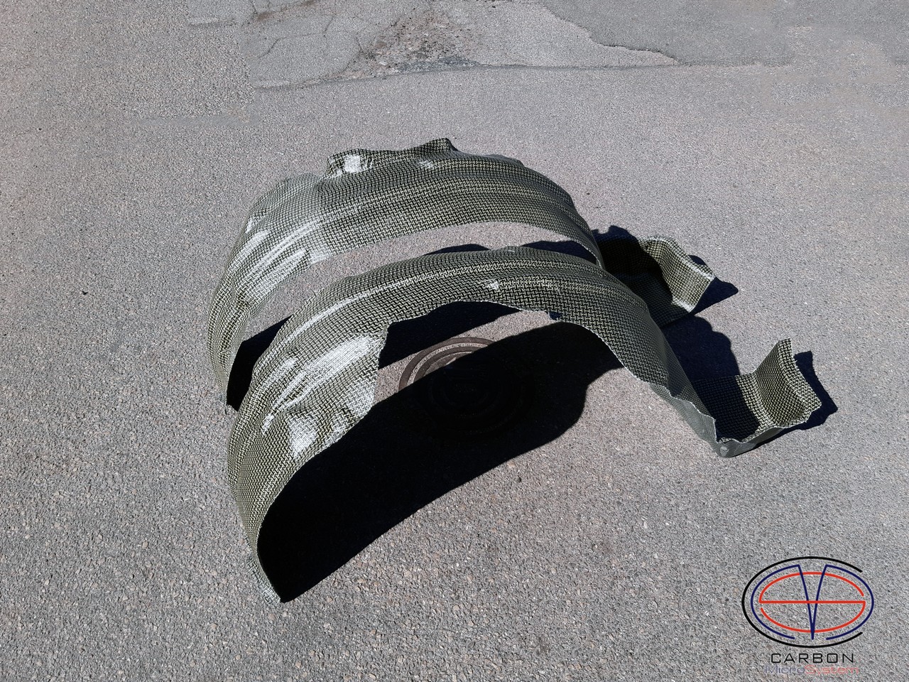 Kevlar and Carbon Inner fender liner