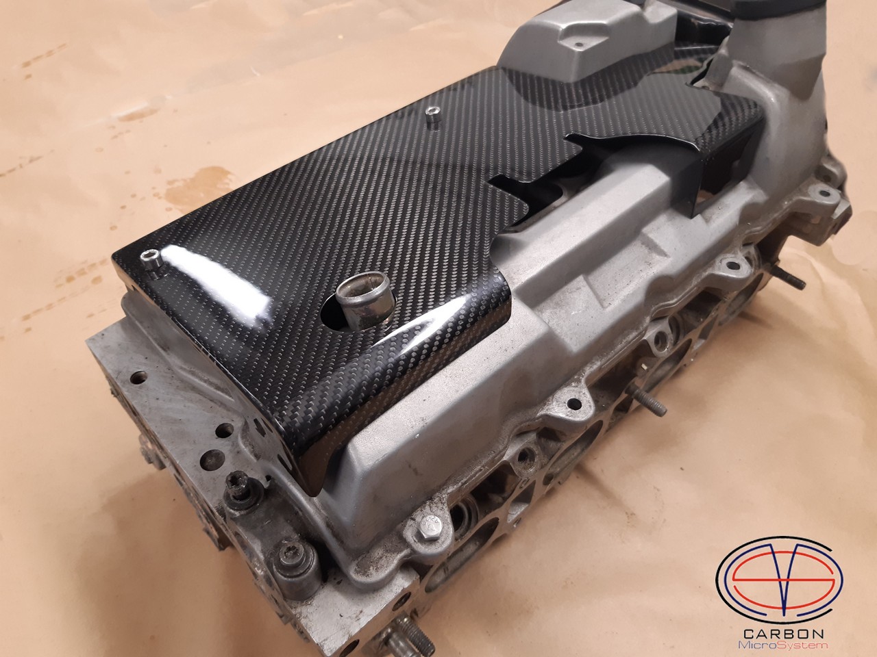 Spark plug cover from Carbon Fiber for 3S-GTE engine