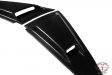 Rear Lower Quarter Window panel from carbon fiber