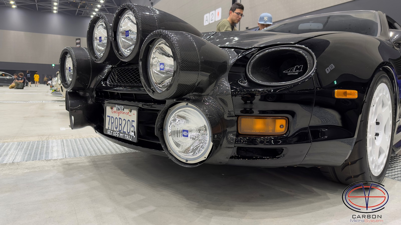 Carbon Fiber TTE rally light pods