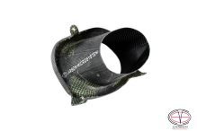 Carbon Headlight air intake for Celica