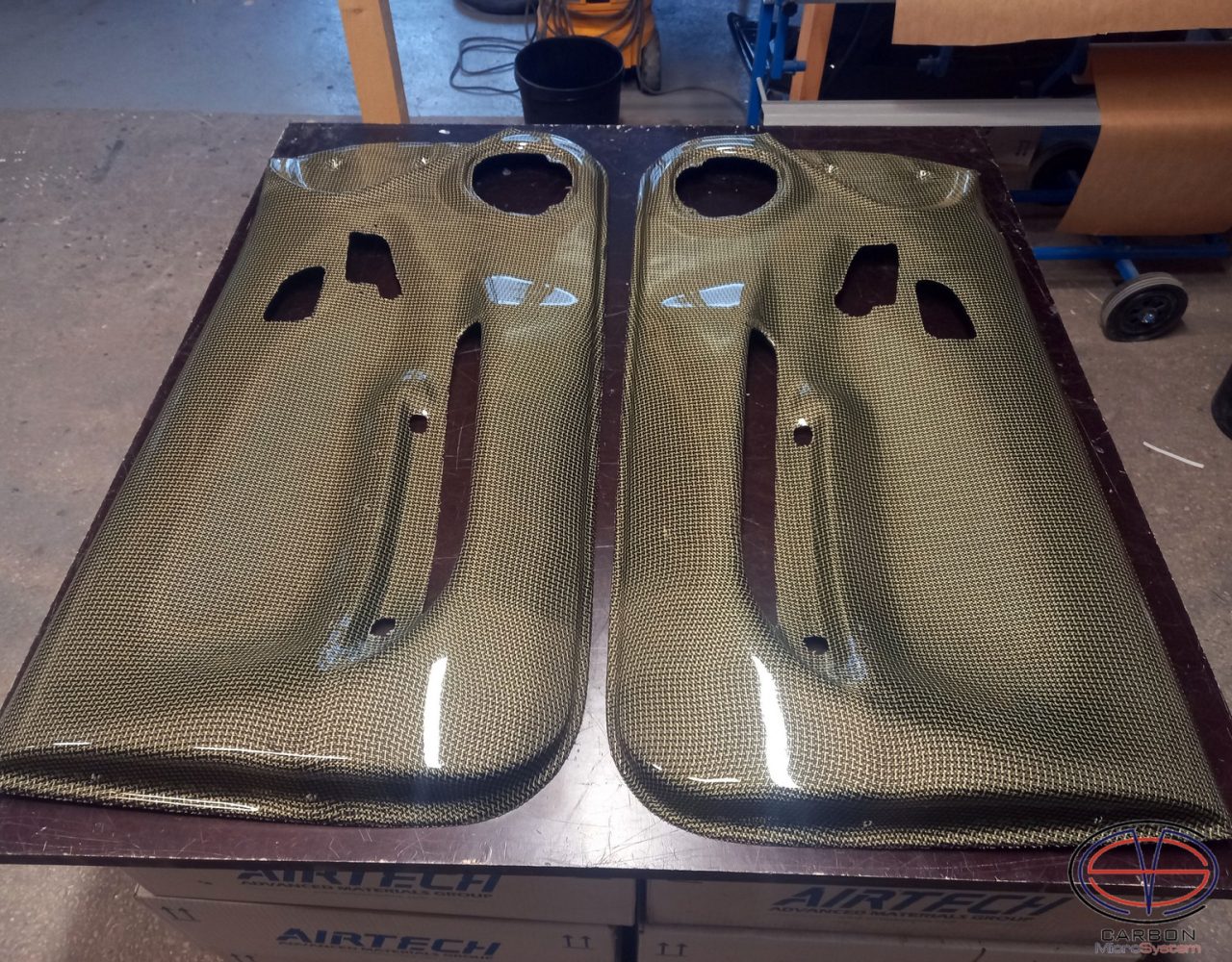 Toyota Celica ST182, ST185 GT4 Carbon Fiber radiator panel