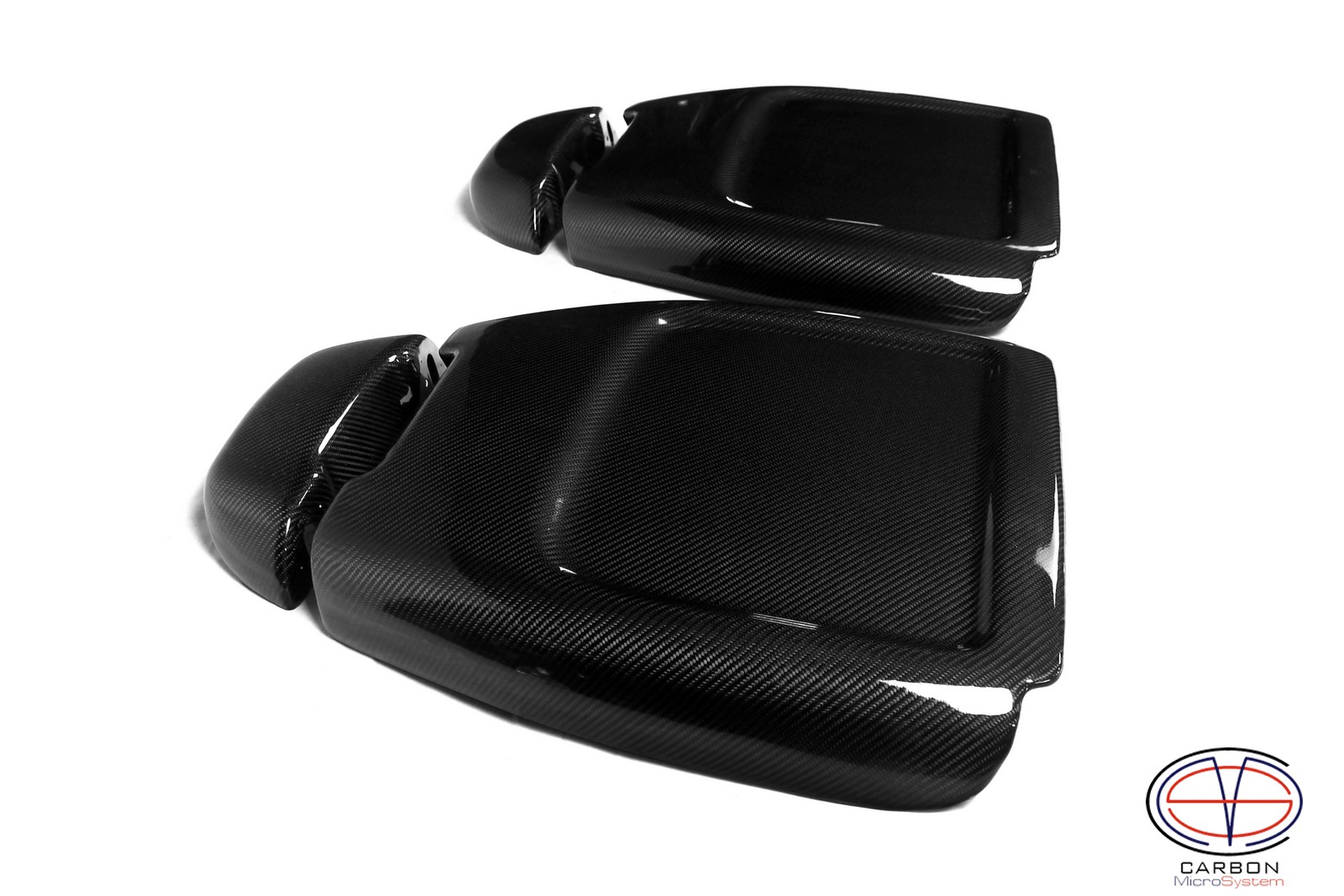 Carbon Seat back covers