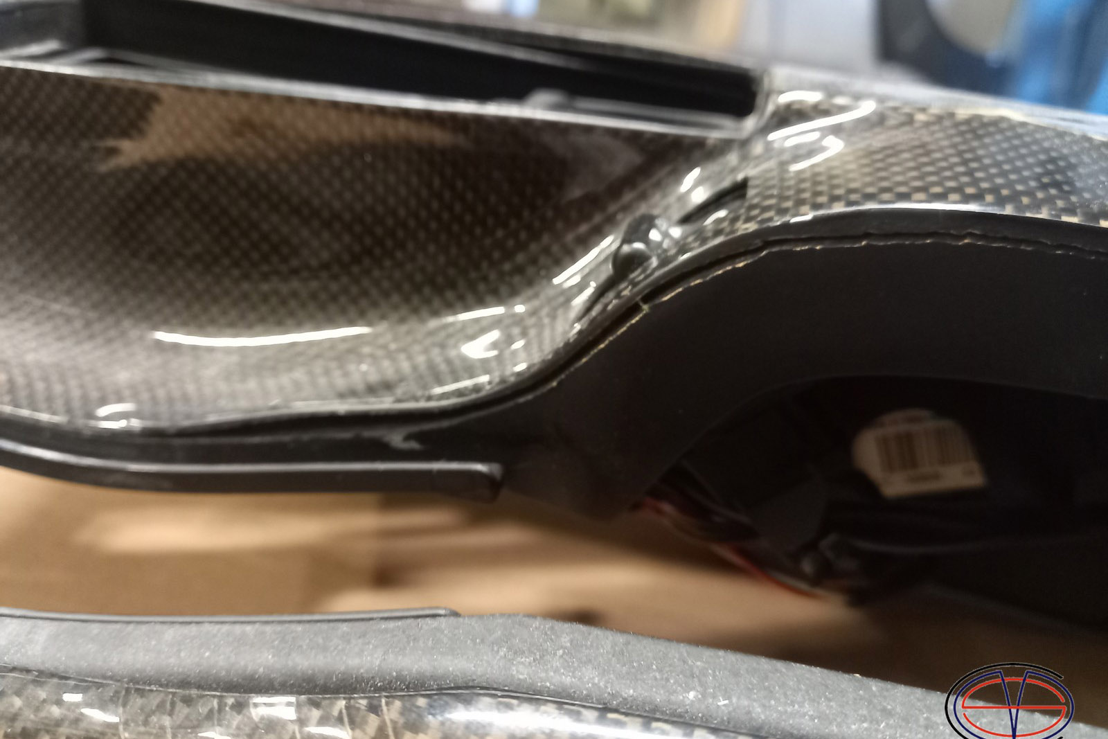 Porsche 911 Carbonfiber Center console