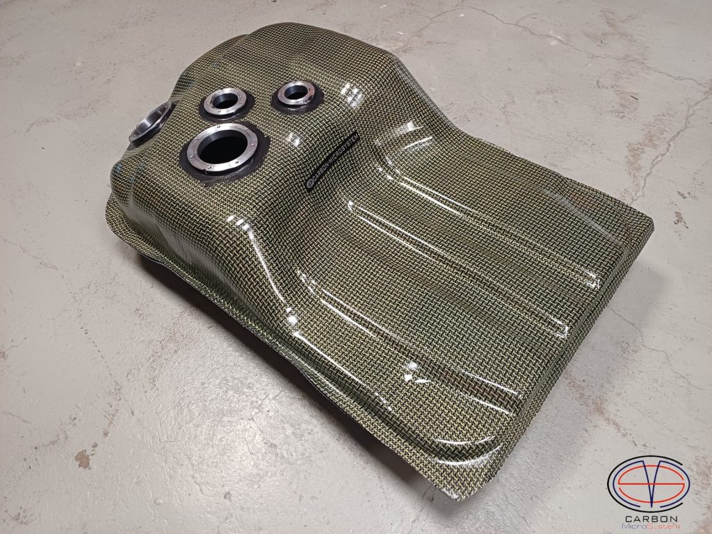 Toyota Supra A70 carbon gas tank